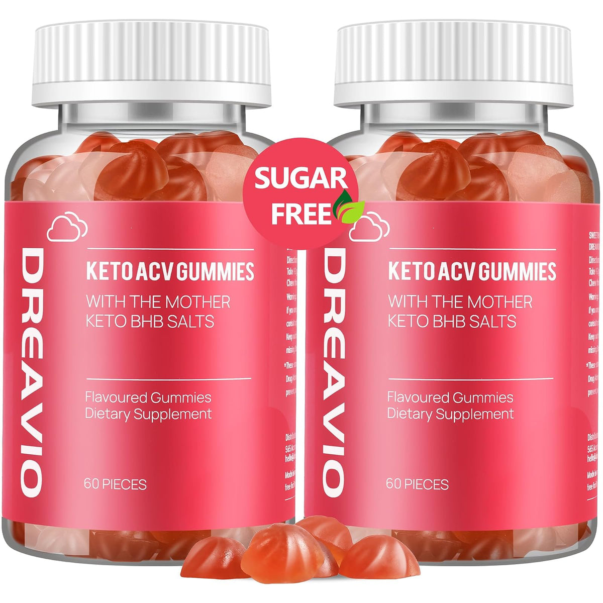 DREAVIO apple cider vinegar gummies for digestion