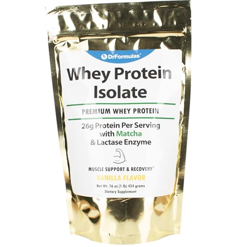 DrFormulas whey protein isolate powder