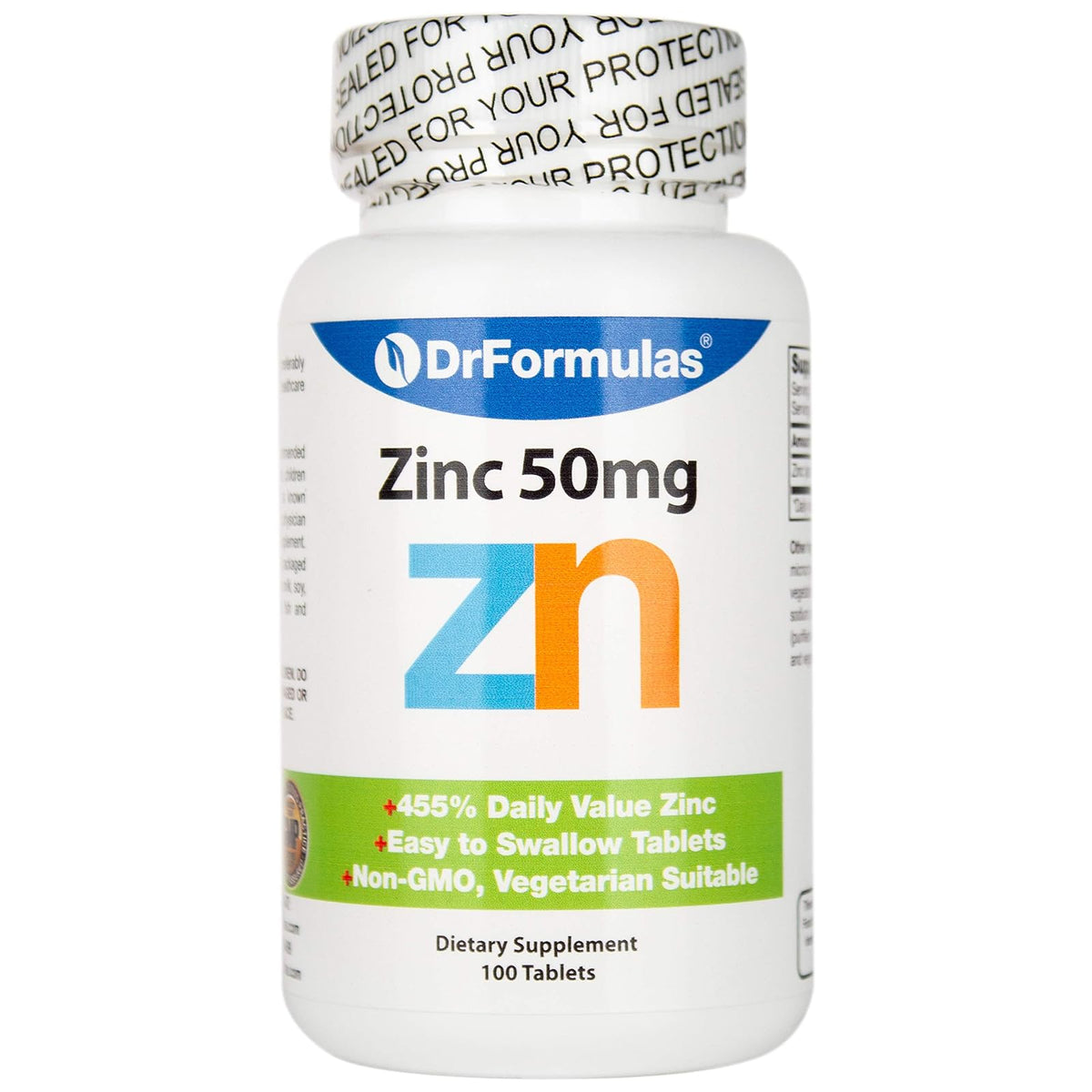 DrFormulas zinc 50 mg tablets