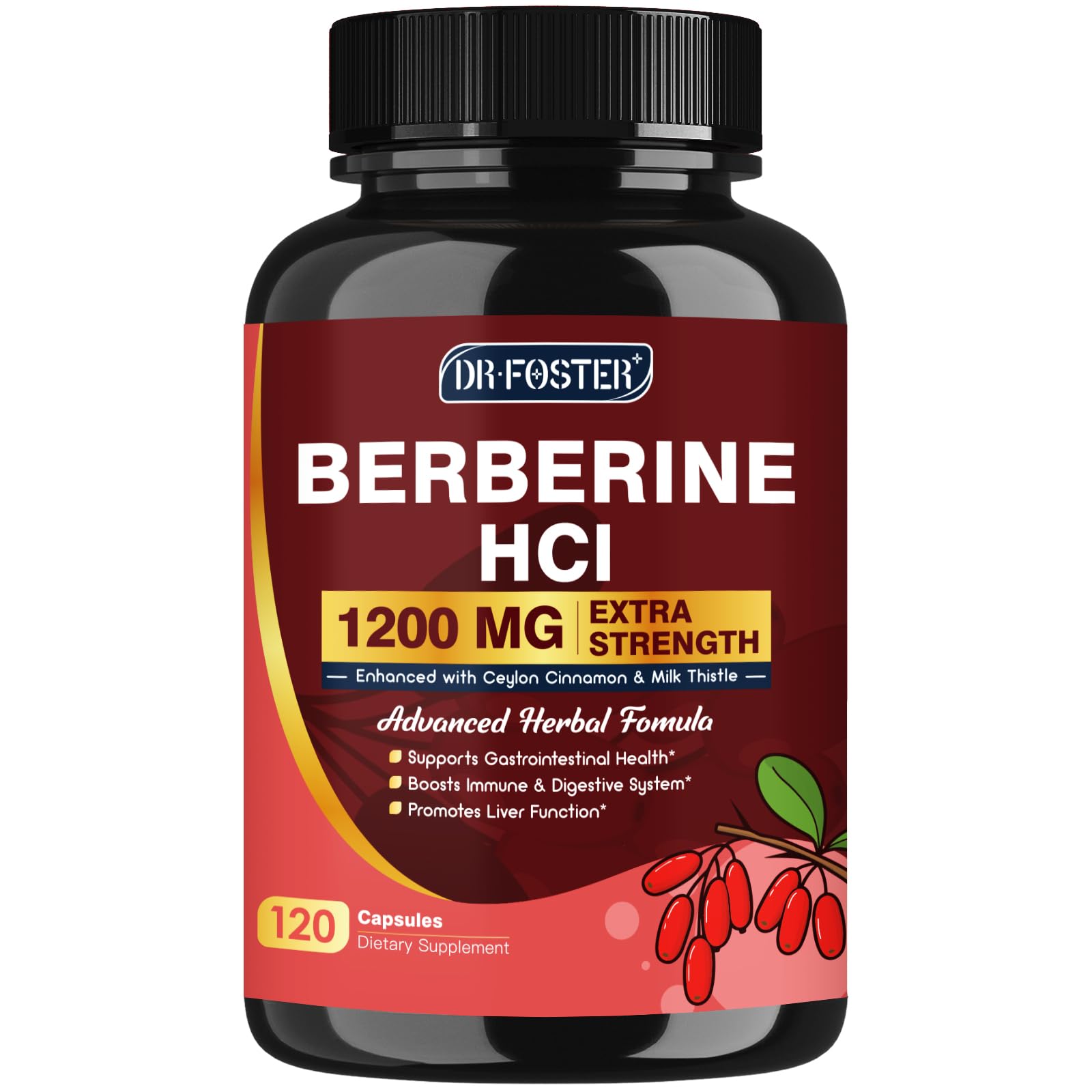 DRFOSTER Berberine HCL capsules