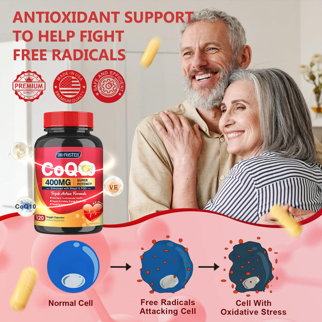 DRFOSTER coq10 for active lifestyle