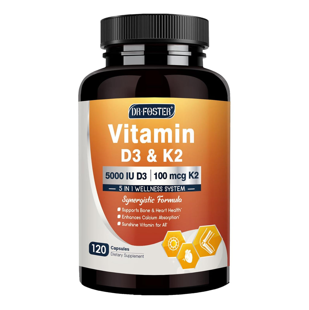 DRFOSTER Vitamin D3 K2 capsules