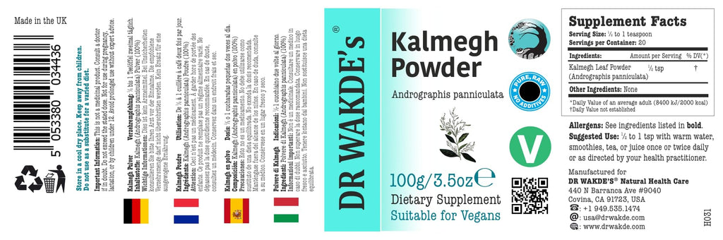 dried andrographis paniculata for health