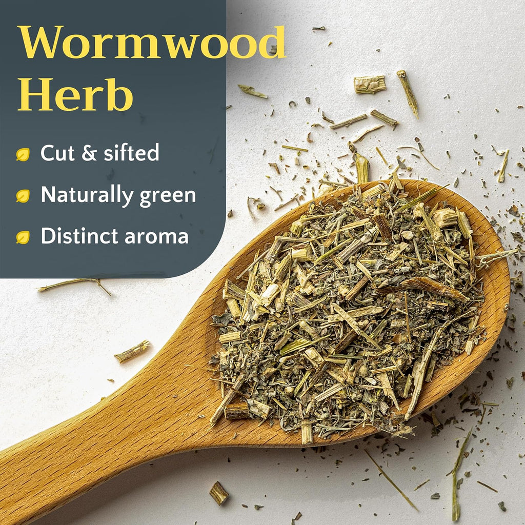 Dried Artemisia absinthium tea benefits