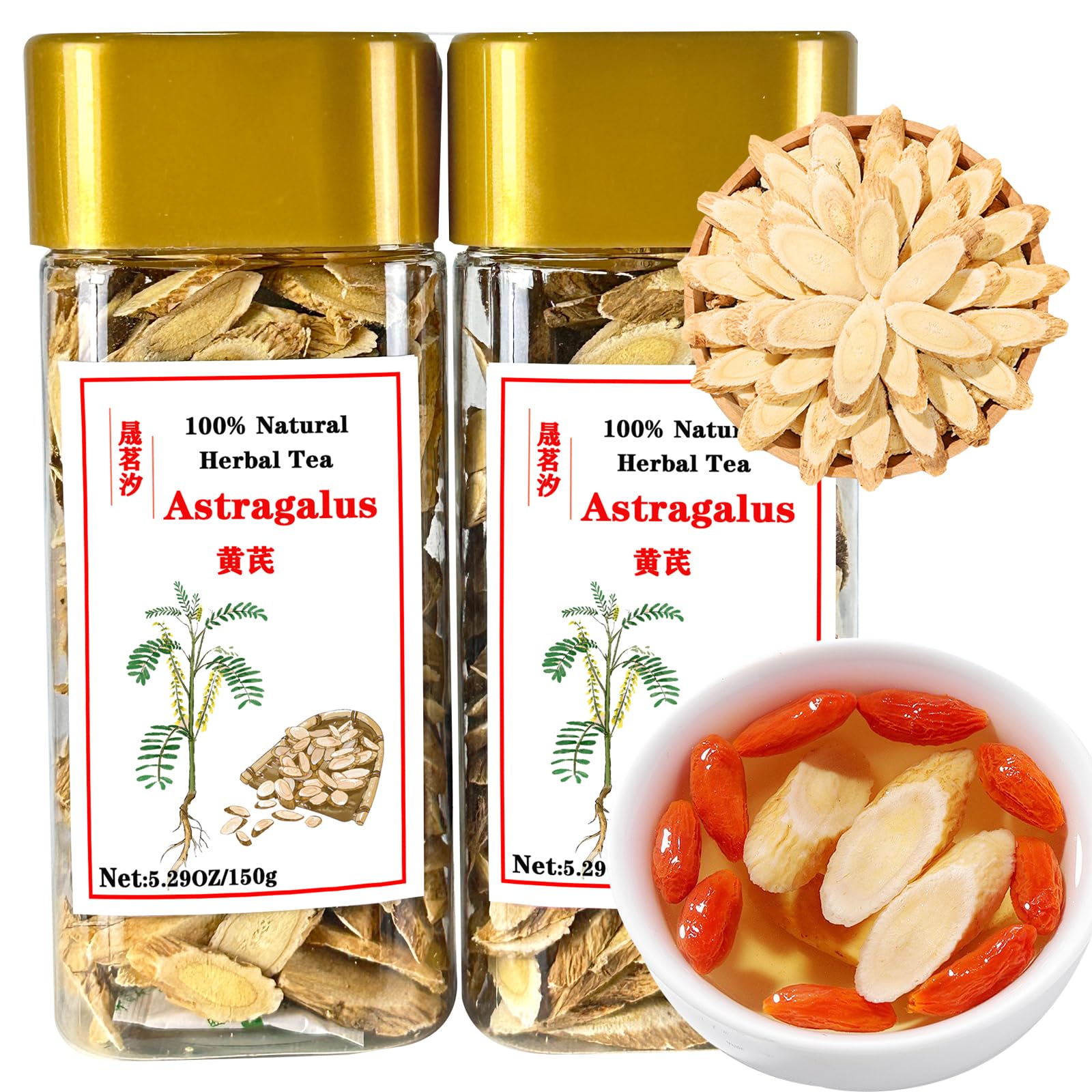 dried astragalus root slices