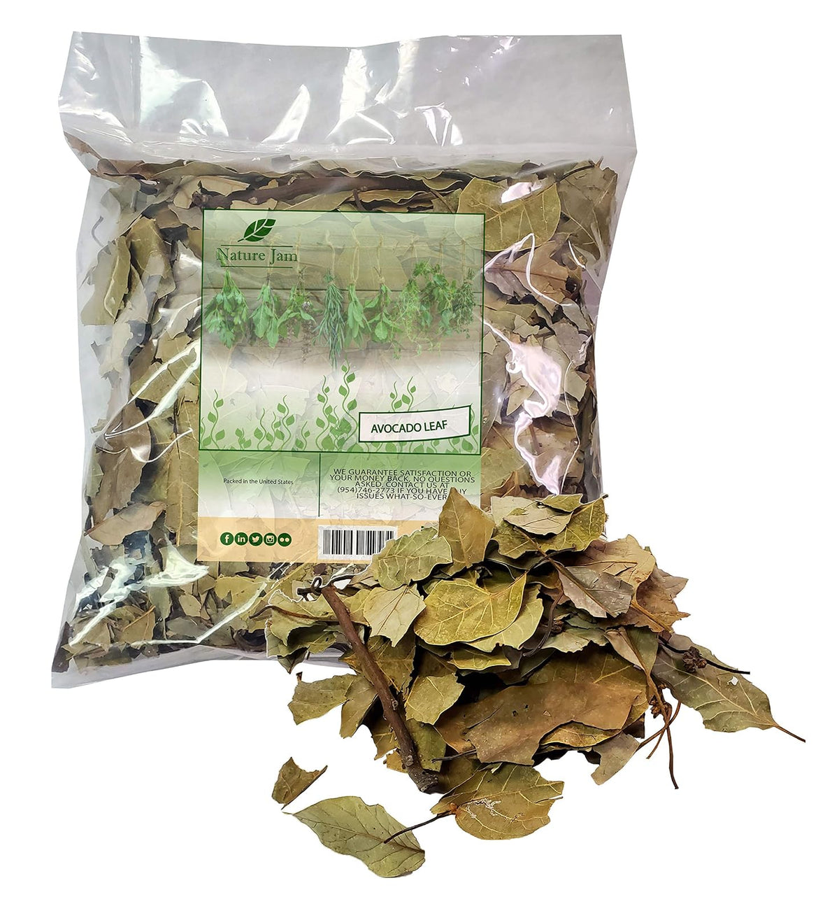 dried avocado leaves for herbal tea
