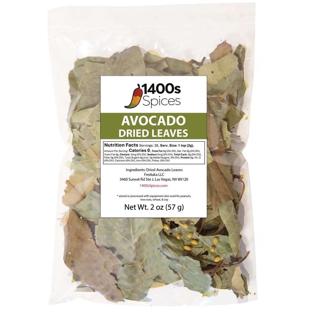 dried avocado leaves herbal tea