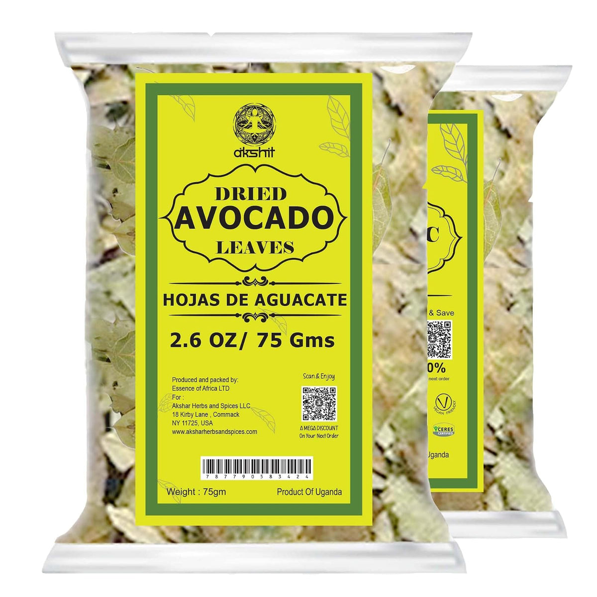 dried avocado leaves herbal tea