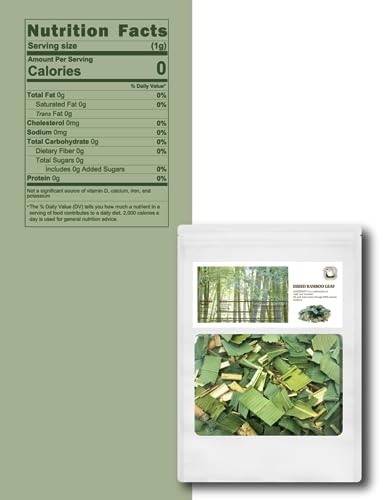 Dried bamboo leaf for overall vitality