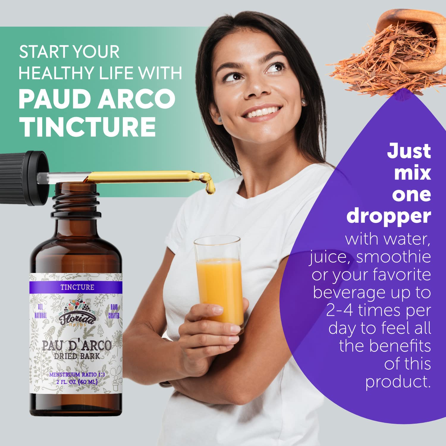 dried bark extract for vitality
