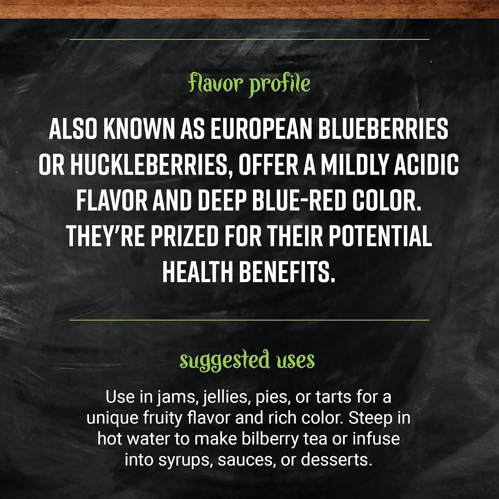 dried bilberry for herbal remedies