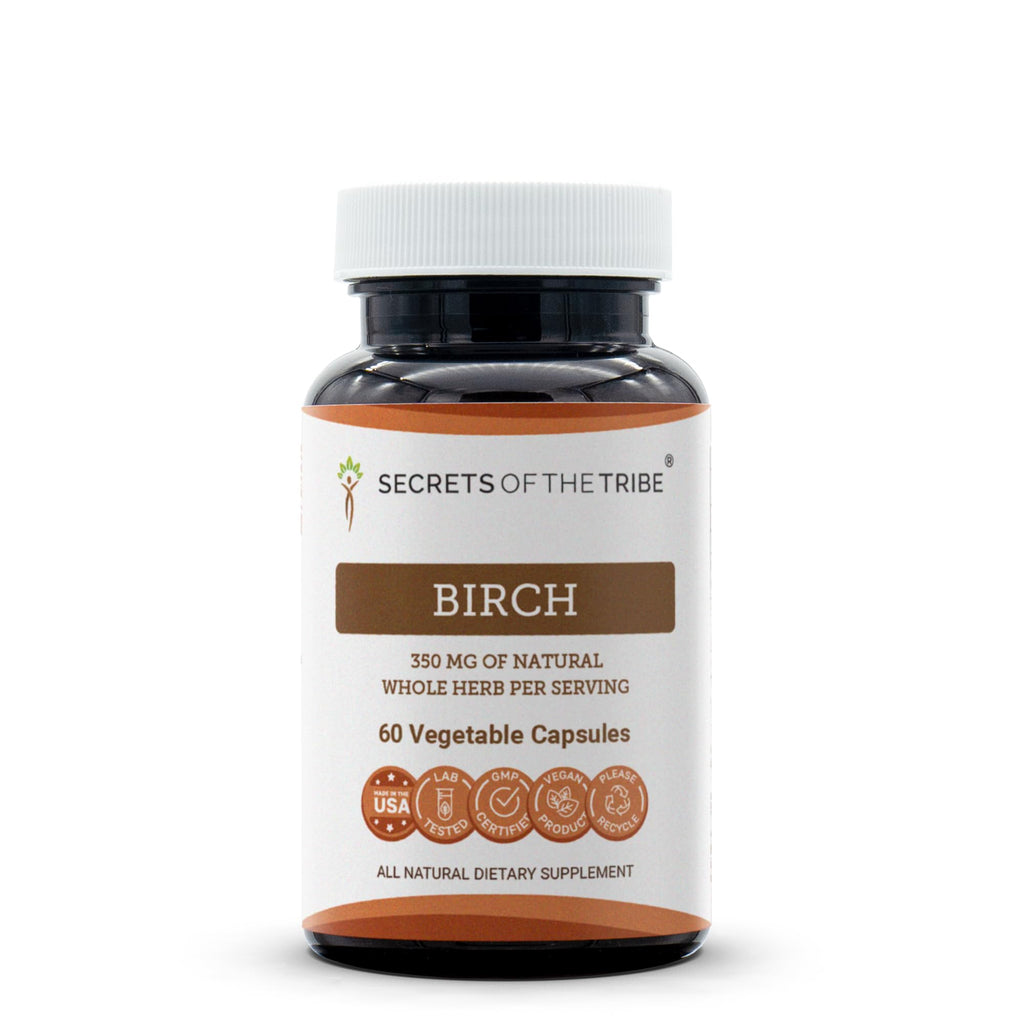 dried birch leaf supplement