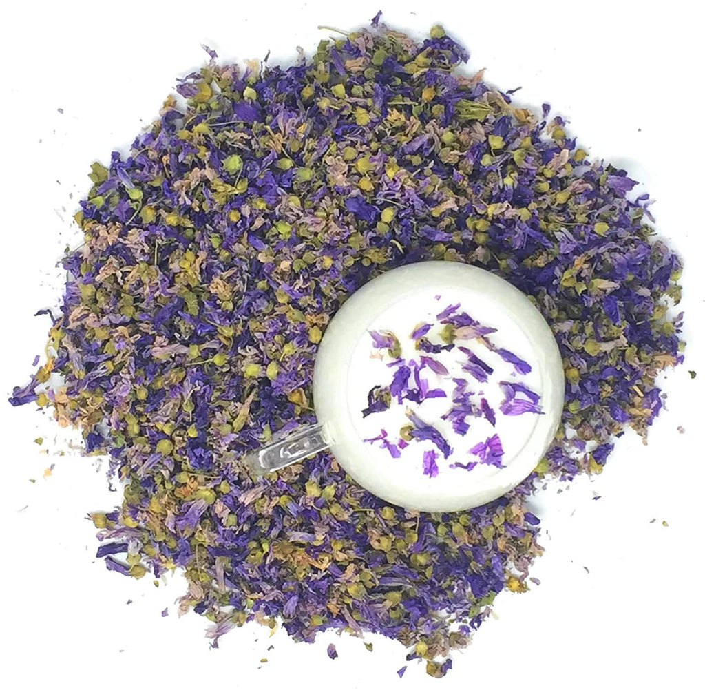 dried blue mallow flower benefits
