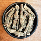 Dried calamus root for herbal tea