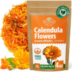 dried calendula flowers herbal tea