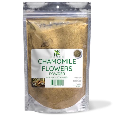 dried chamomile flowers for baking