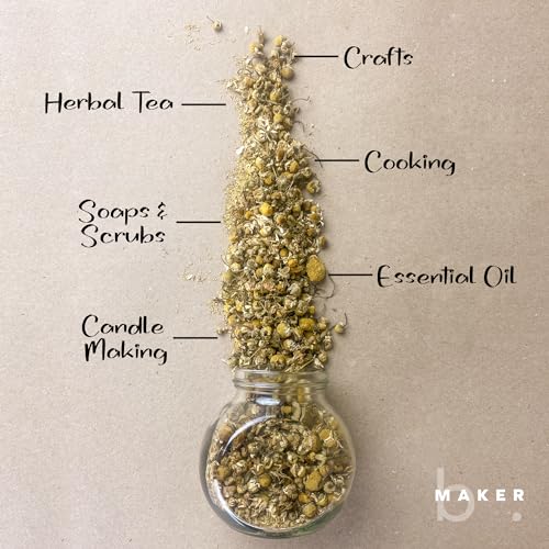 dried chamomile flowers for soap making