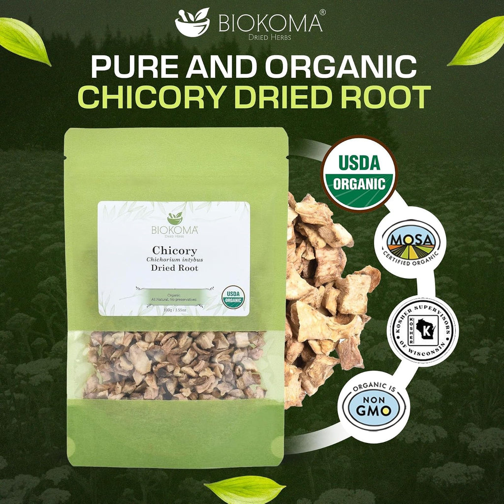 dried chicory root coffee alternative