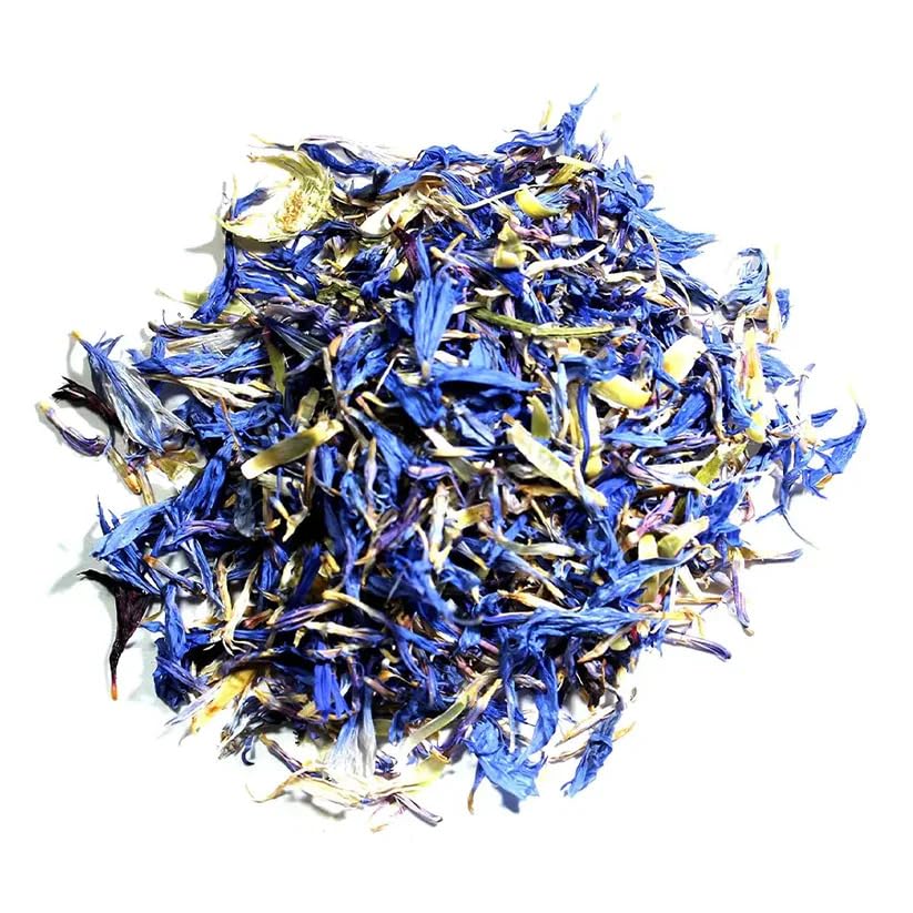dried cornflower petals for tea