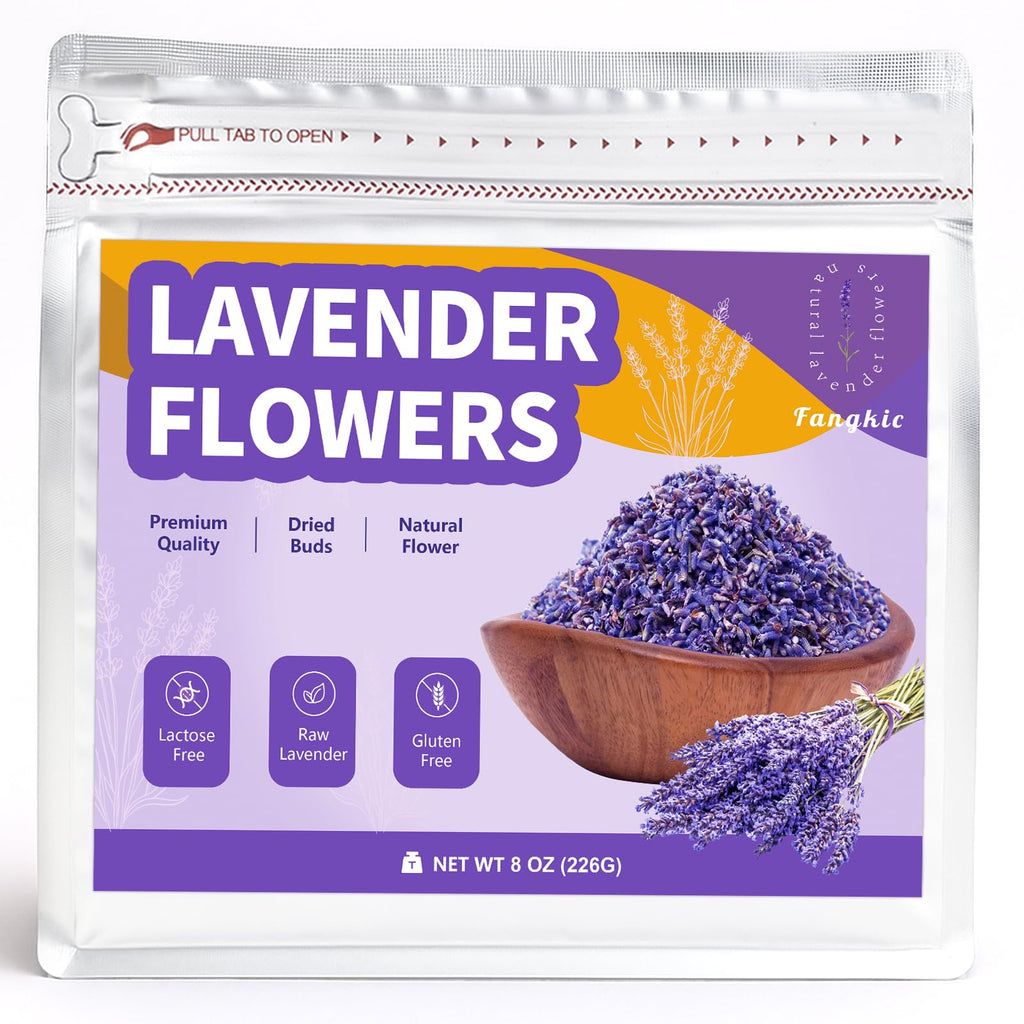 dried culinary lavender flowers for tea