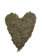 Dried cut alfalfa for herbal tea