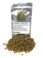 Dried cut mistletoe leaves for wellness