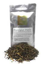 dried cut purslane herb for tea