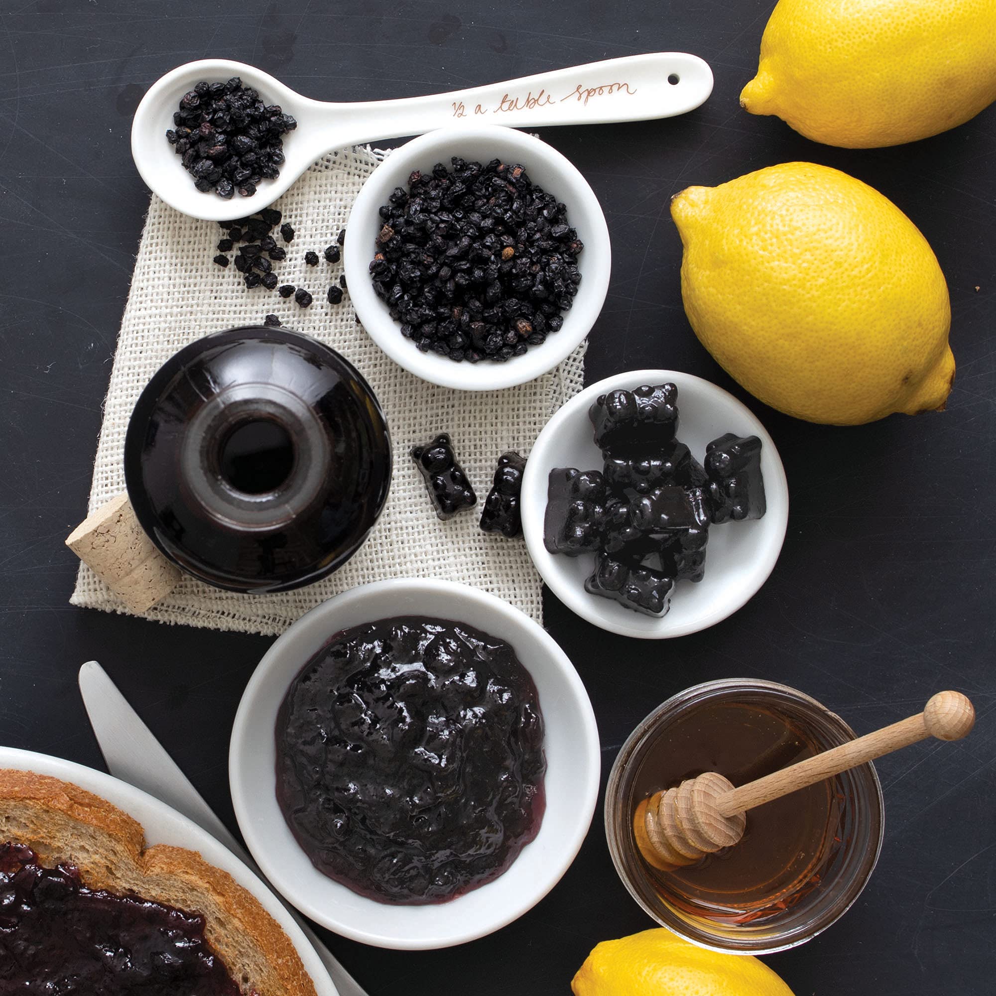 dried elderberries for baking recipes