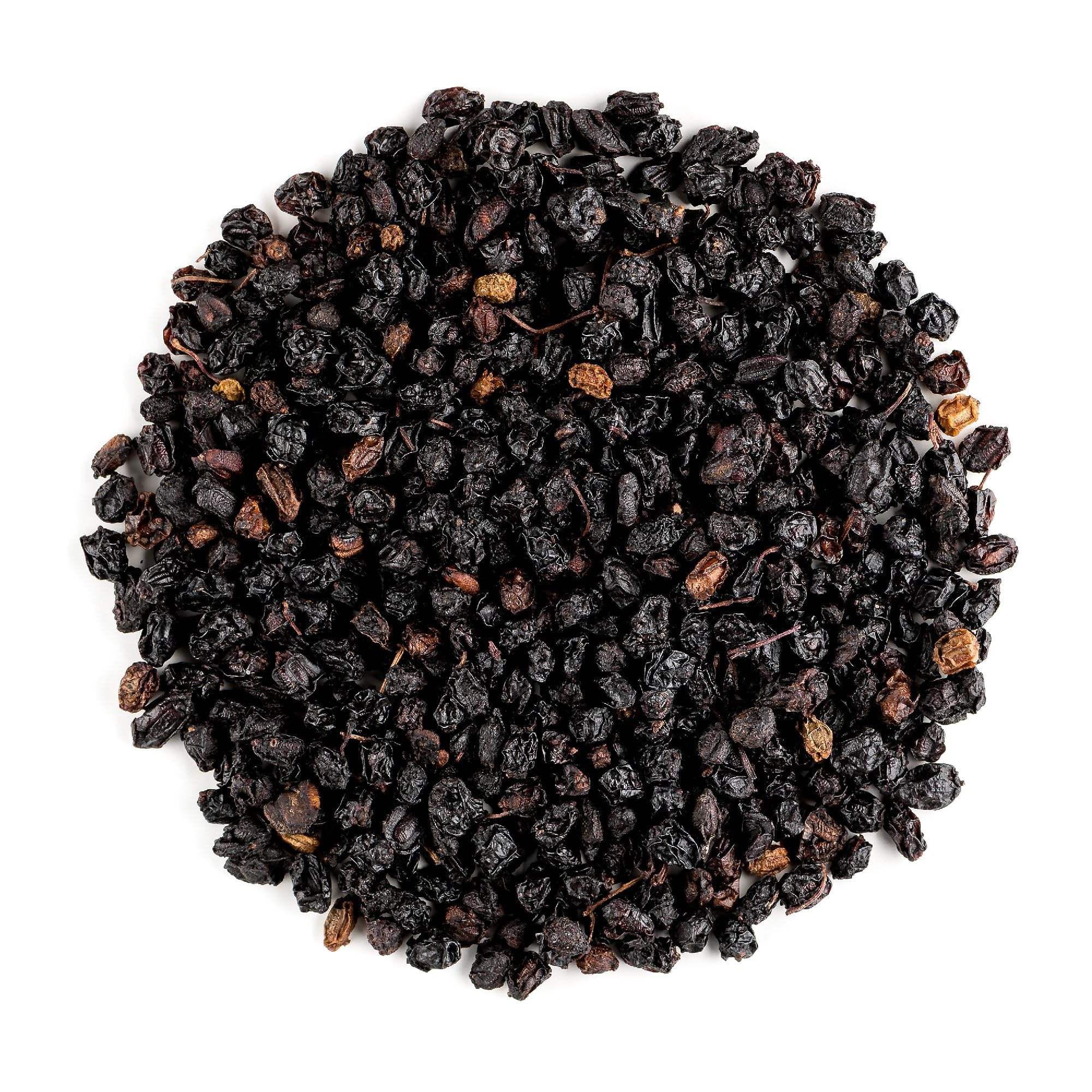 dried elderberries for herbal tea