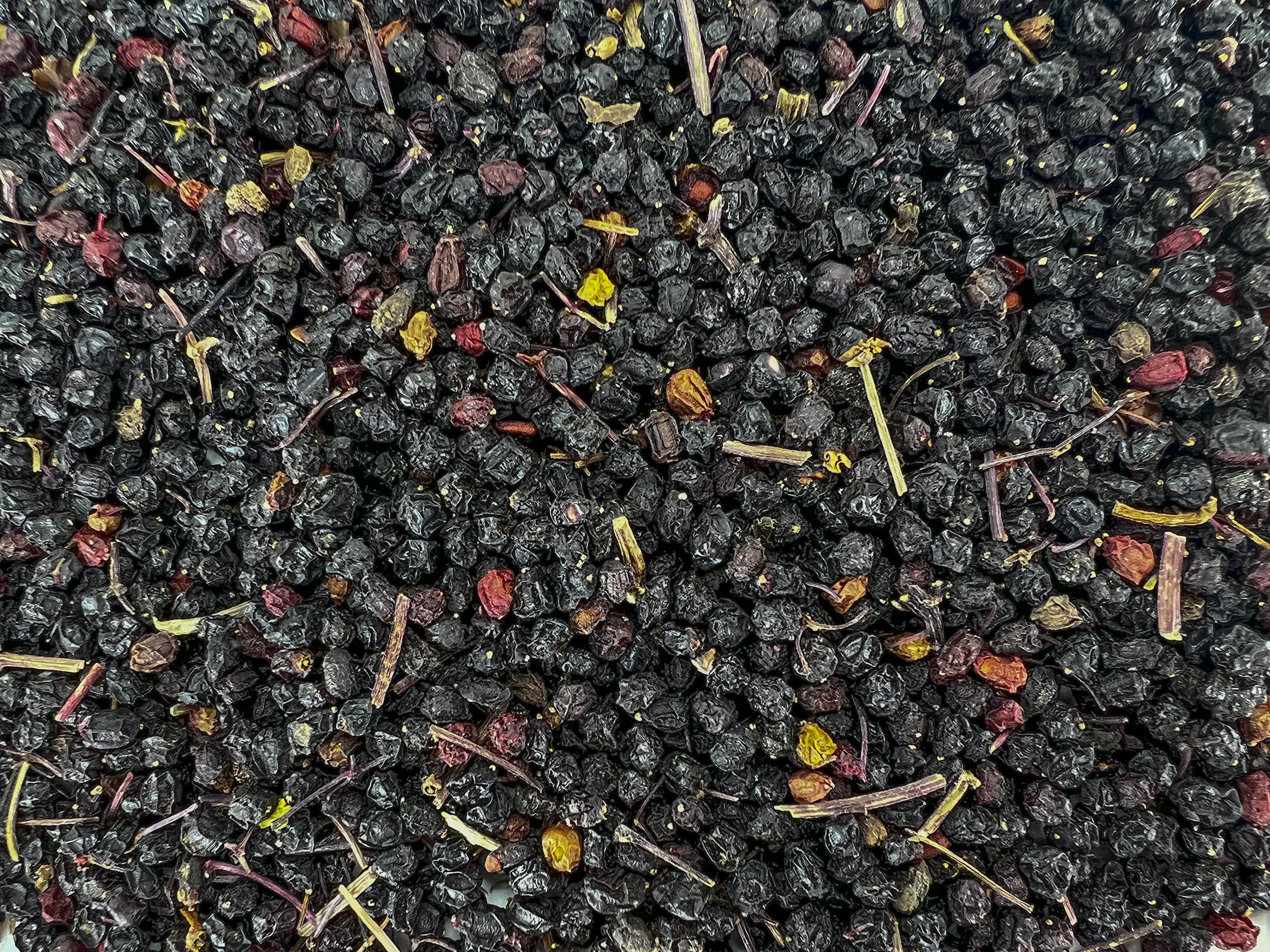 dried elderberries for tea recipes