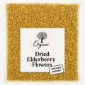 dried elderberry flowers for tea