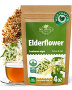 dried elderflower tea for relaxation