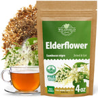 dried elderflower tea for relaxation