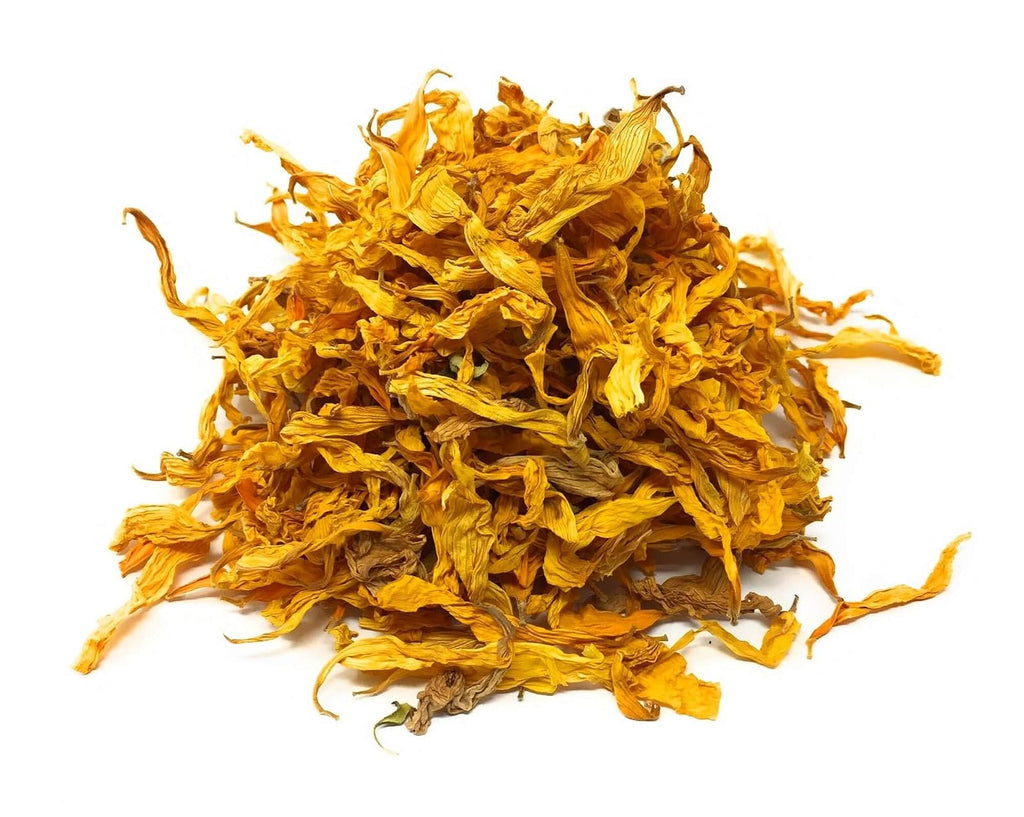 dried German sunflower petals for tea
