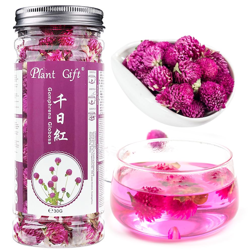 Dried Globe Amaranth herbal tea