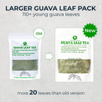Dried guava leaves for brewing tea