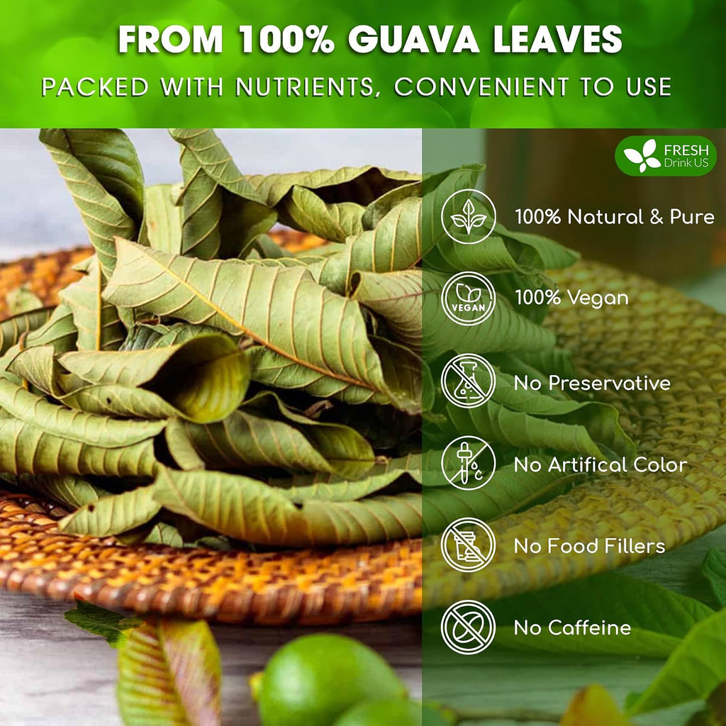 dried guava leaves for infusion