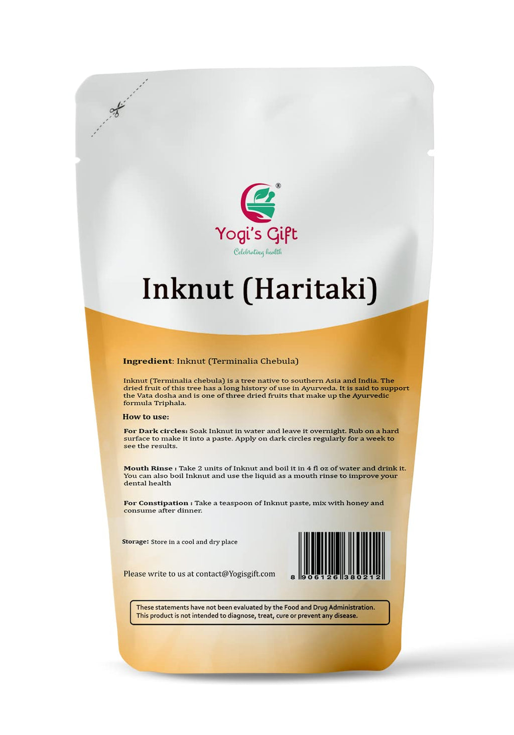 Dried Haritaki for digestive health