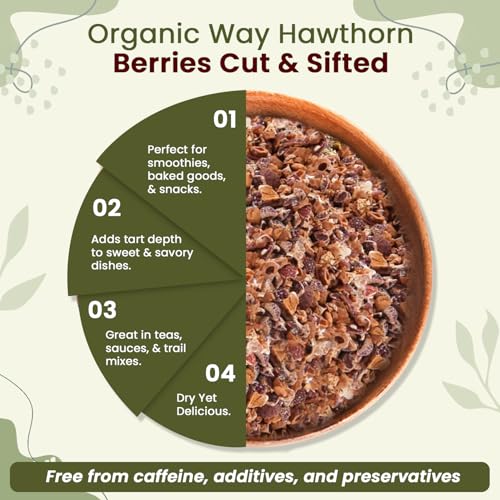 dried hawthorn berries for herbal remedies