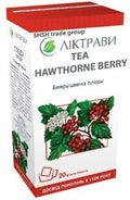dried hawthorn berry tea bags