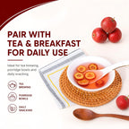 dried hawthorn slices for tea brewing