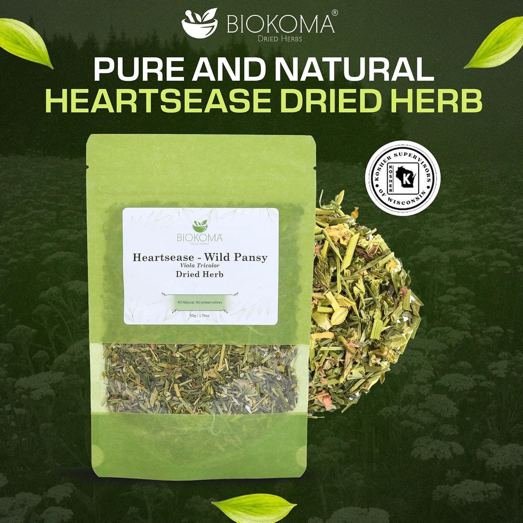 dried heartsease wild pansy herb