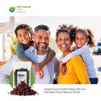 dried hibiscus flower rich in antioxidants