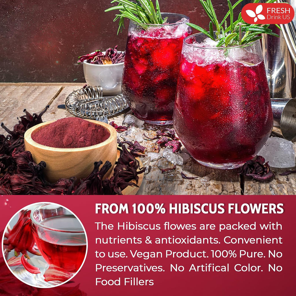 dried hibiscus flowers for herbal infusions