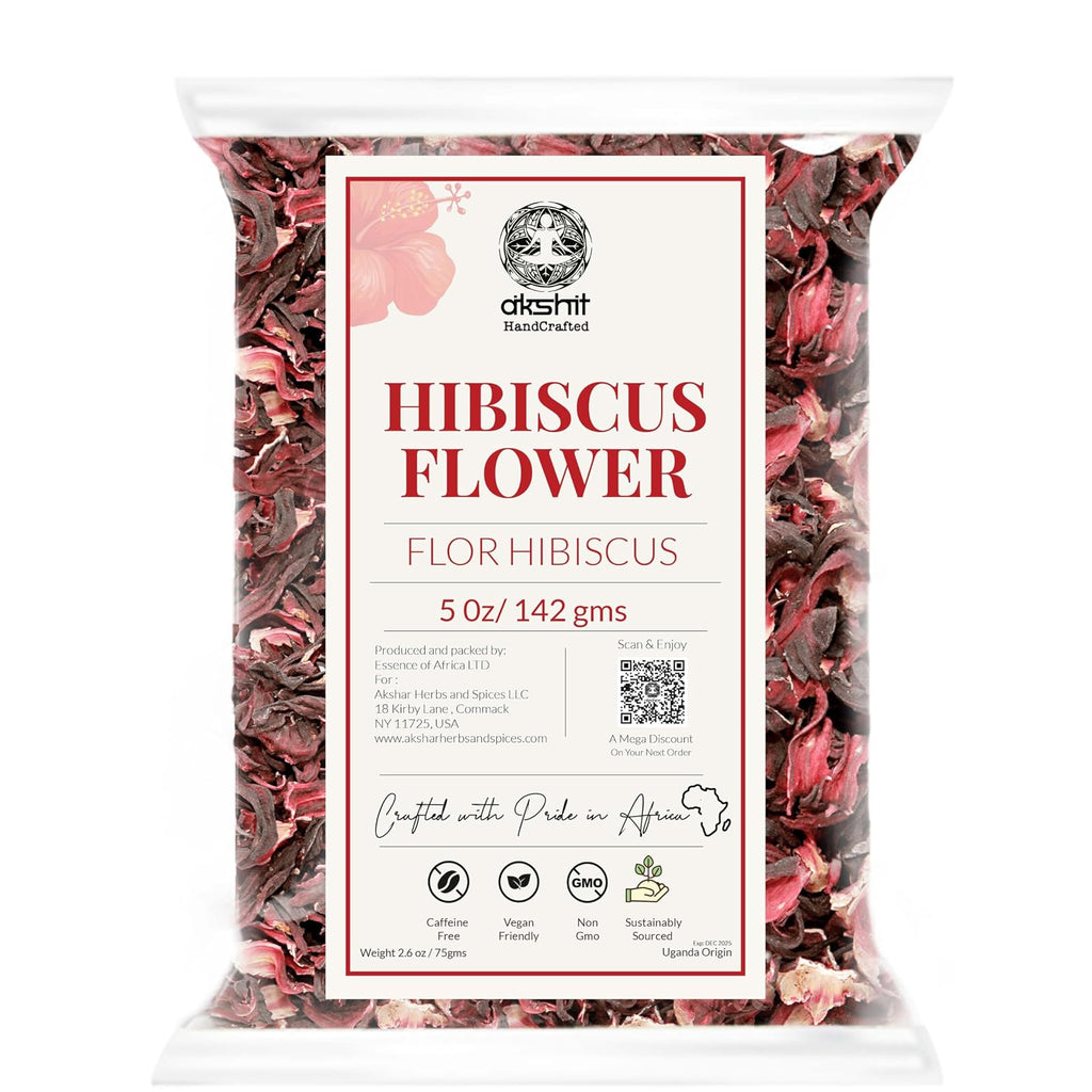 dried hibiscus flowers for herbal tea