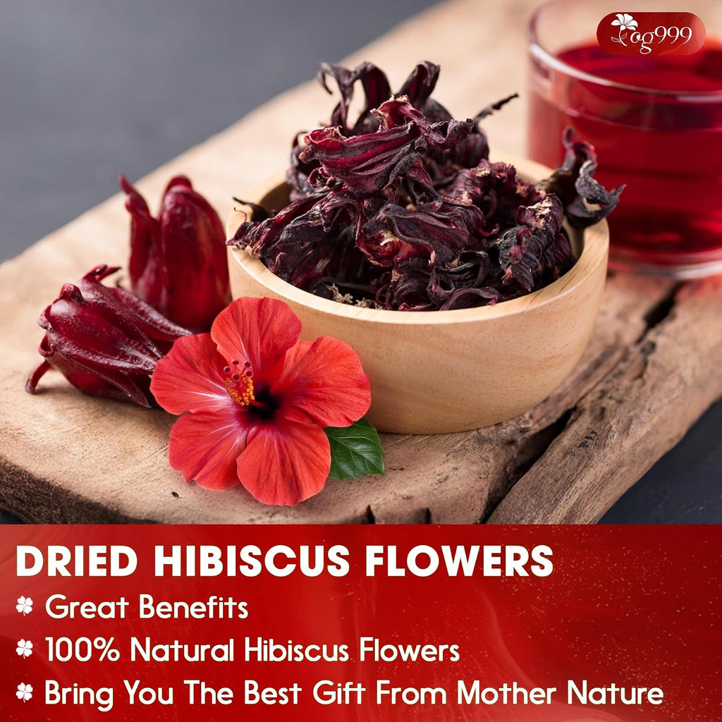 dried hibiscus flowers for iced tea