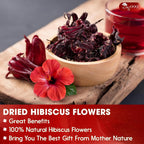 dried hibiscus flowers for iced tea
