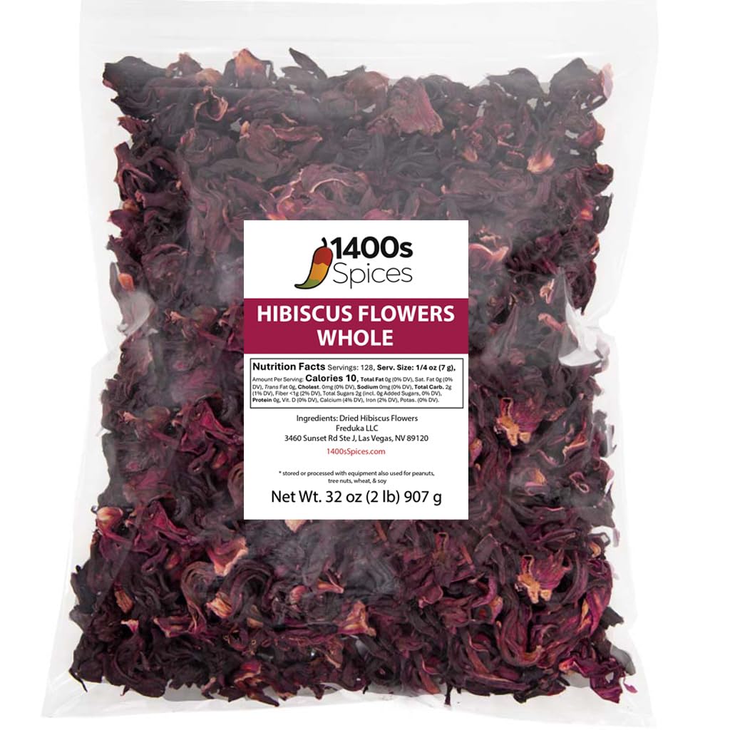 dried hibiscus flowers for tea