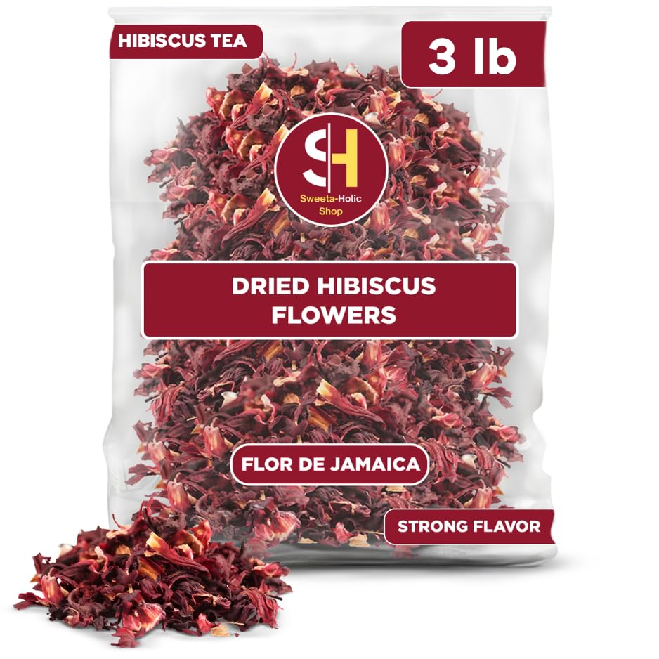 dried hibiscus flowers loose leaf tea
