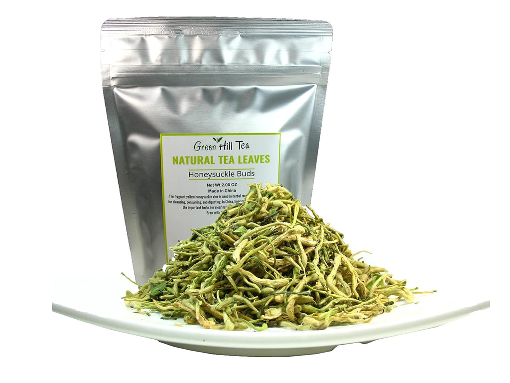 Dried honeysuckle tea for relaxation